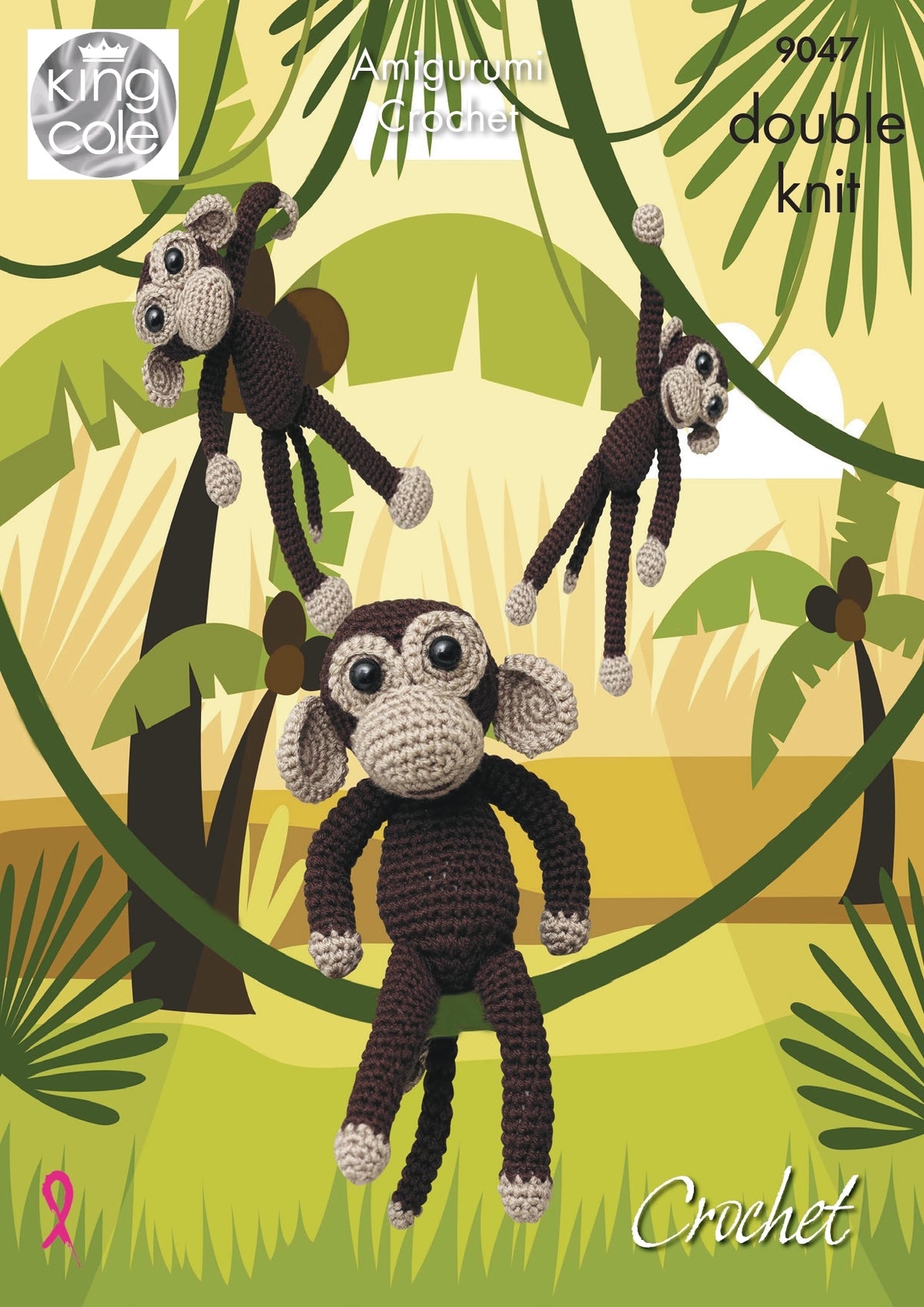 Amigurumi Chimps Crochet Pattern PDF – King Cole Pricewise