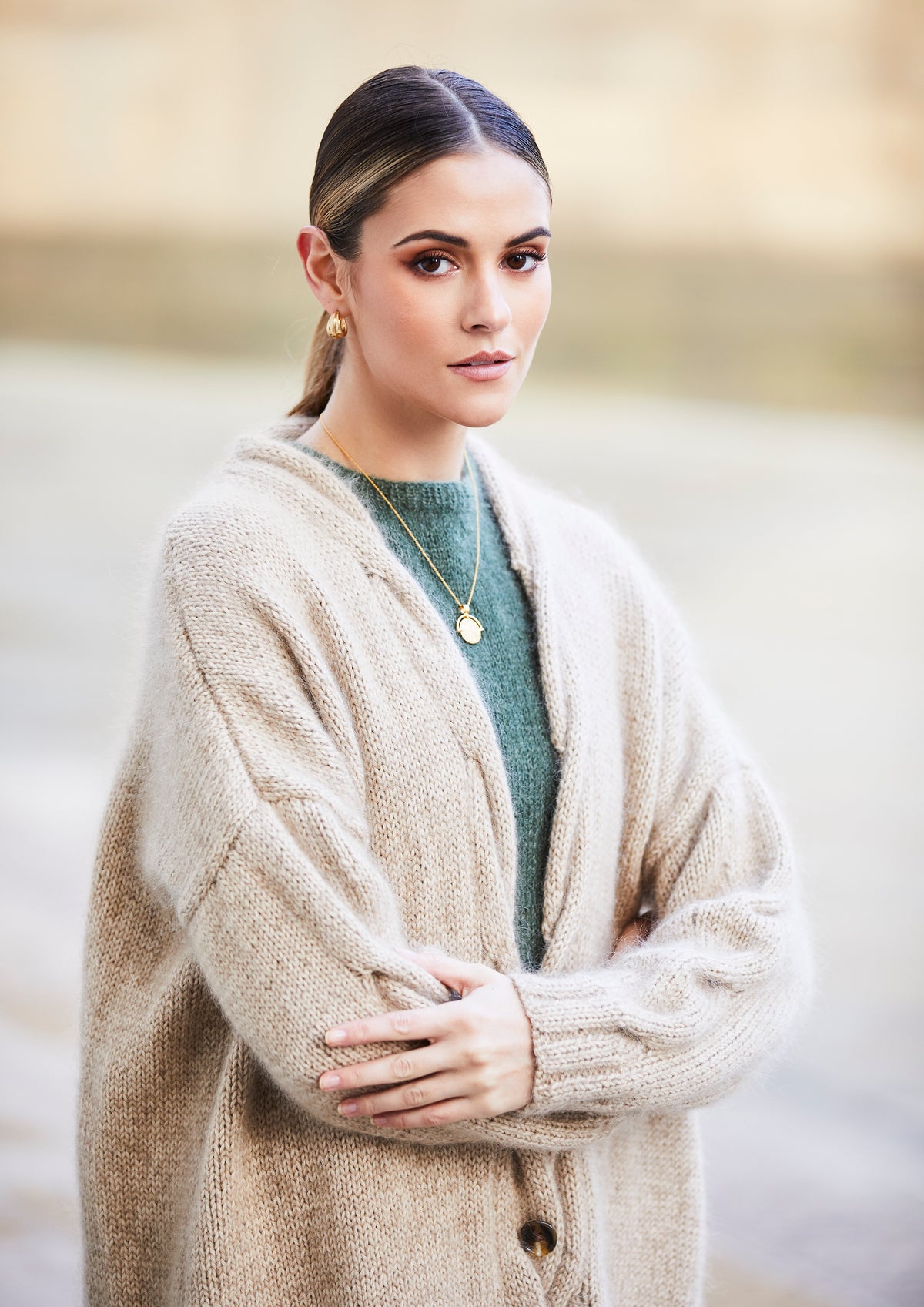 Cardigan Knitting Pattern PDF – Rowan Campbell
